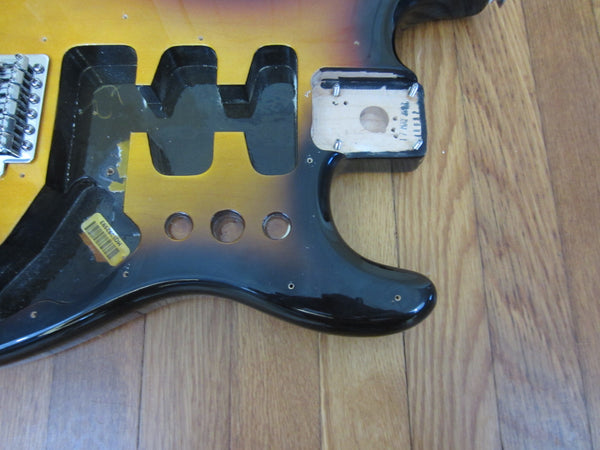 2007 Fender Standard Stratocaster Body | 3-Tone Sunburst, PW29 Bridge ...